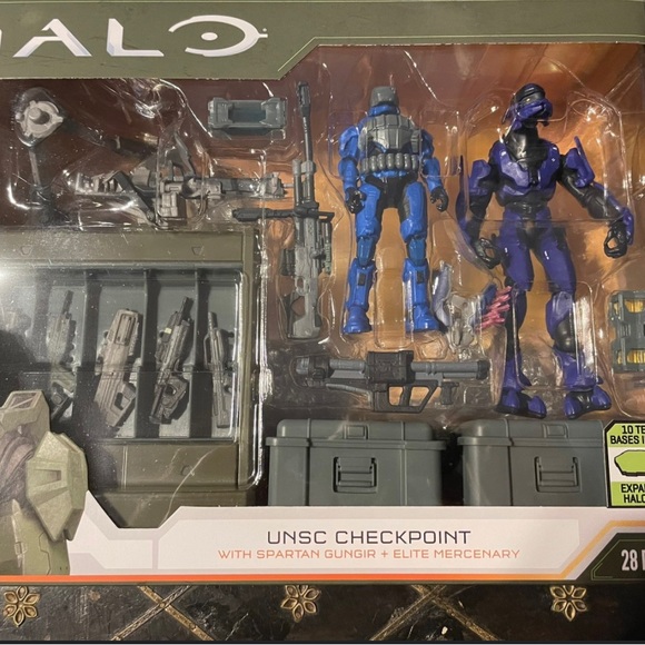 Toys | Brand New Halo Infinite Unsc Checkpoint Set With A Spartan ...